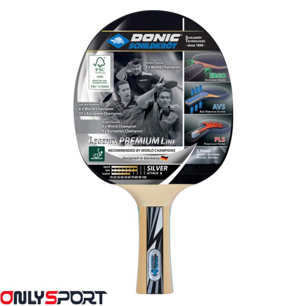راکت پینگ پنگ دونیک Donic Legends Premium Gold | اورجینال